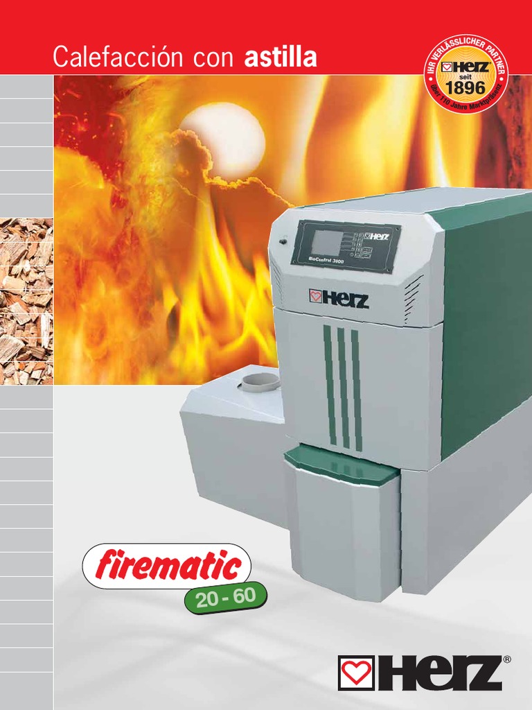 Herz Firematic 20 | PDF | Energía solar | Transferencia de calor