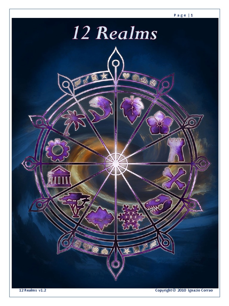 12 Realms | PDF | Gaming | Tabletop Games