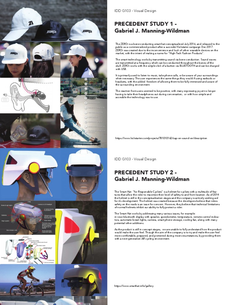 Smart Hat Precedent | PDF | Wearable Technology | Science