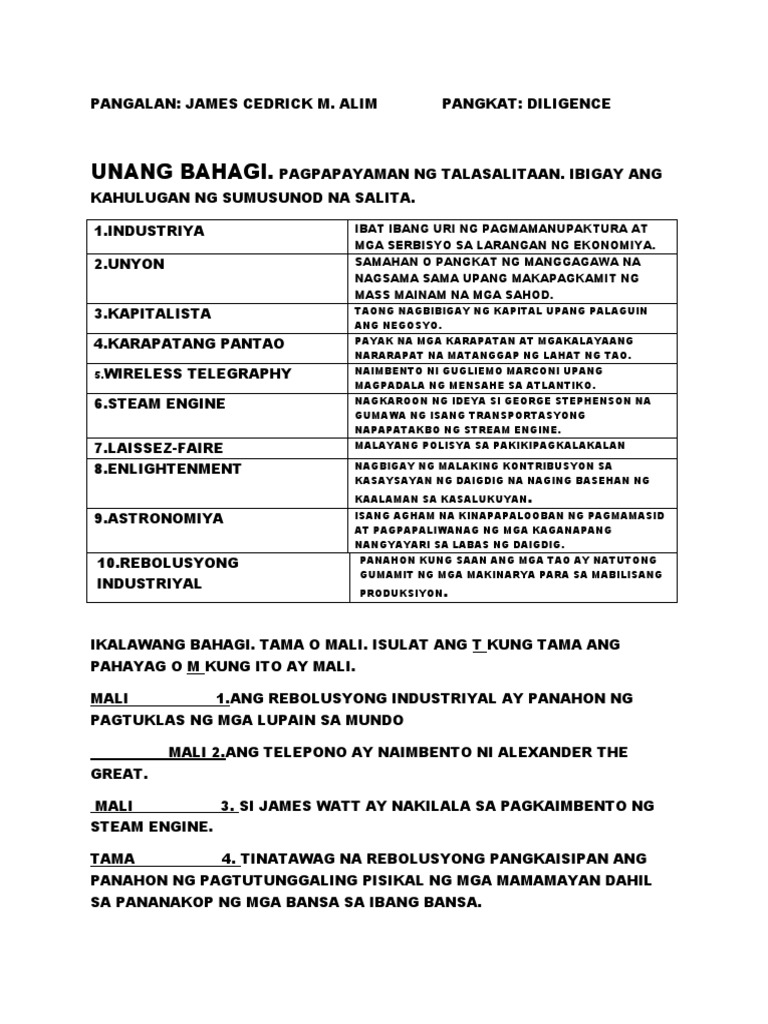 PANGALAN | PDF
