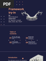 RPD Framework Try in | PDF | Dentures | Dentistry Branches