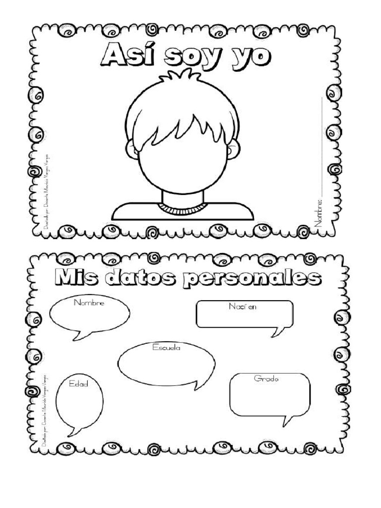 Asi Soy Yo, para Niño | PDF