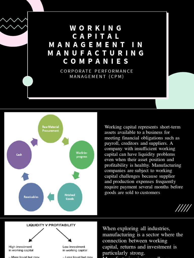 Corporate Performance Management (CPM) | PDF | Working Capital | Business