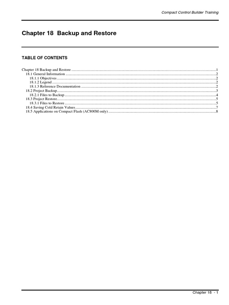 18 Backupand Restore | PDF | Backup | Zip (File Format)