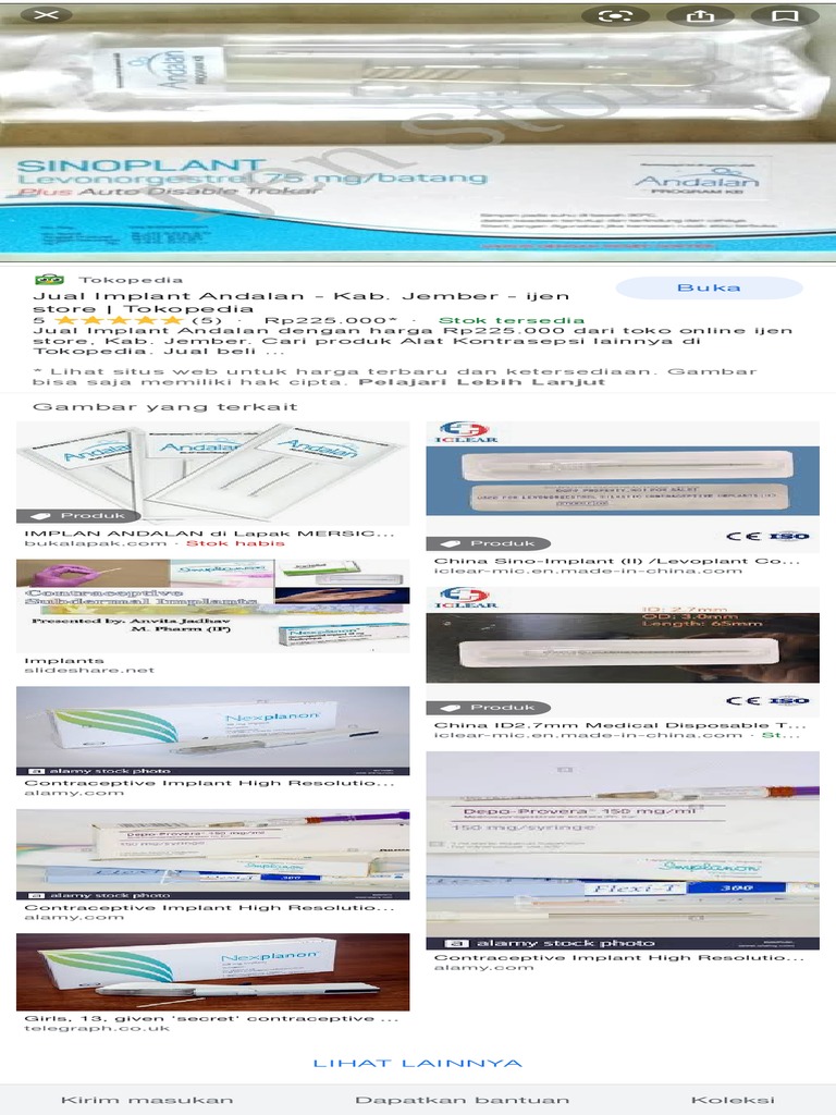 Sinoplant Implant - Google Penelusuran | PDF | Sains & Matematika