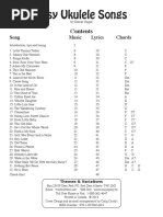 Ukulele Tab For Tango Music. Beginner Level. | PDF | Cooking, Food ...