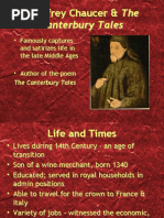 Overview of The Canterbury Tales | PDF | The Canterbury Tales