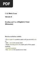 Cambridge C1 Use of English 1 | PDF