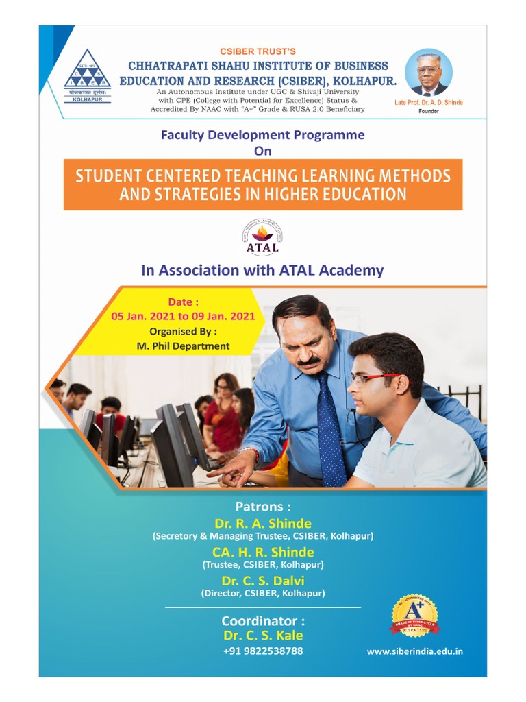 FDP Brochure Siber Kolhapur | PDF