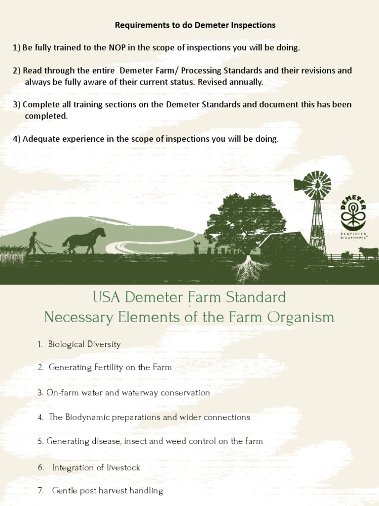 Farmer-Training-Module-1-Biodiversity Biodynamic Farming | PDF ...