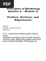 Business Marketing Module 1 - Principles of Marketing and Strategies | PDF | Marketing | Value ...