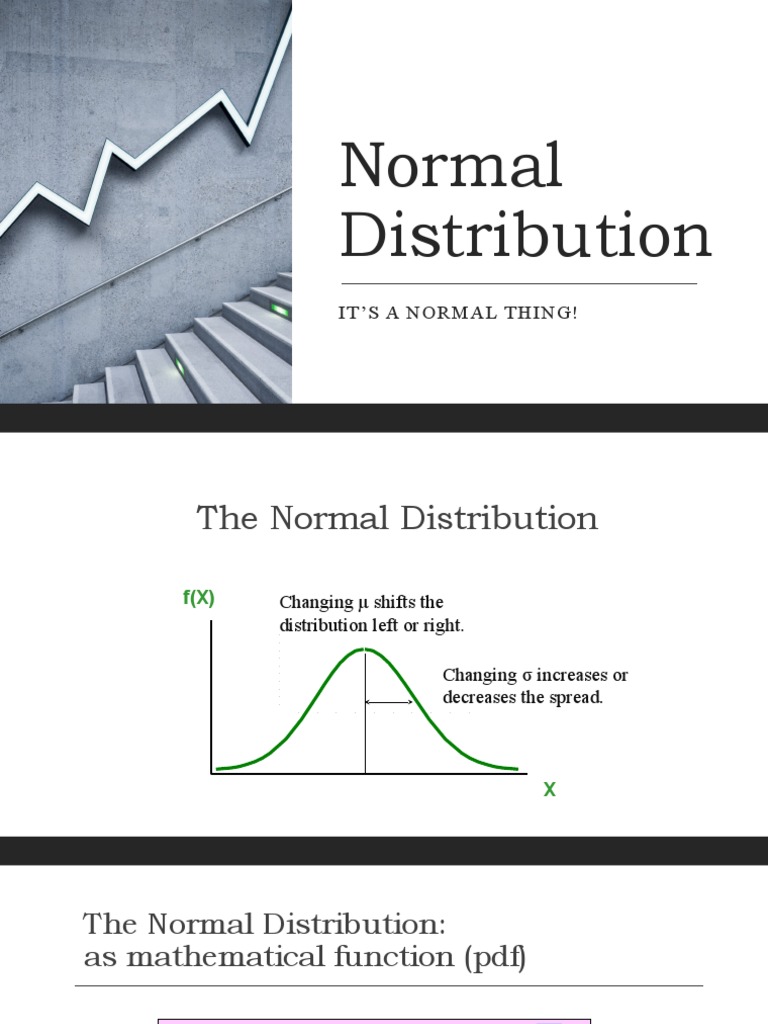 Normal Distribution: It'S A Normal Thing! | PDF | Normal Distribution ...