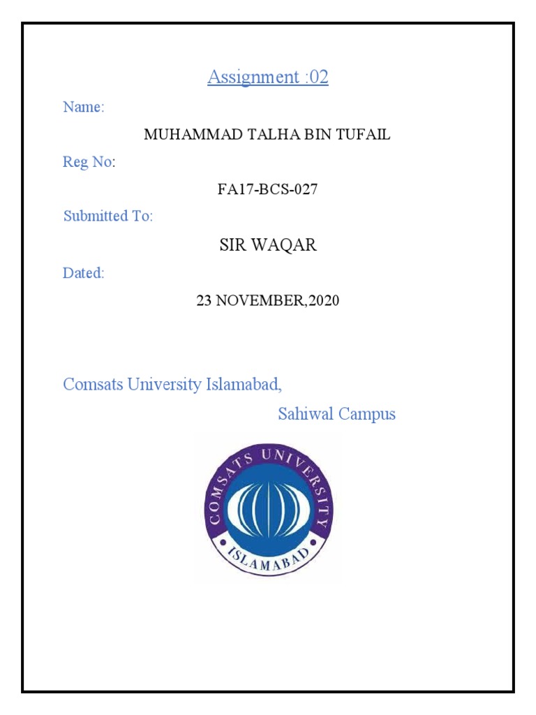 FA17-BCS-027 Lab | PDF | Theoretical Computer Science | Algorithms And Data Structures