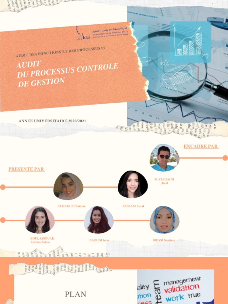 Audit Du Processus Controle De Gestion Pdf Audit Comptabilité Et