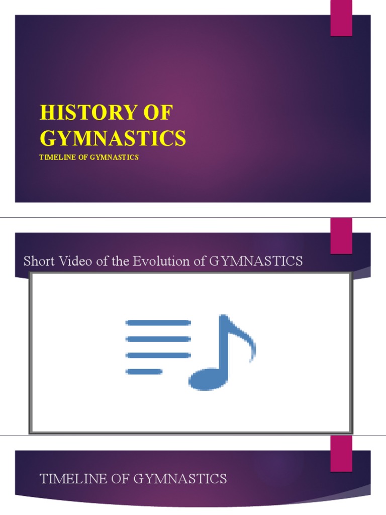 Timeline of Gymnastics History | PDF | Athletic Sports | Summer Olympic ...
