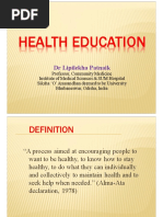 Health Education Lecture Notes | PDF | Motivation | Motivational