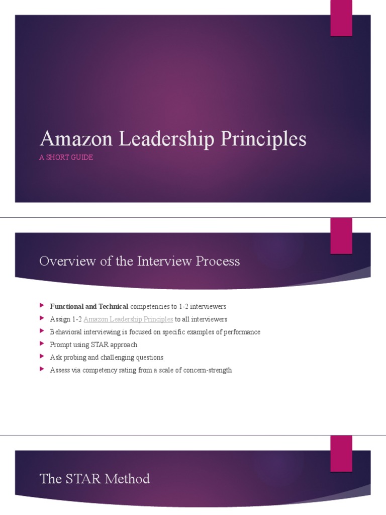 Amazon Leadership Principles | PDF | Leadership | Competence (Human ...