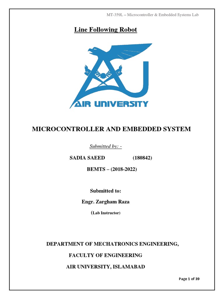 Line Follower - 180842 | PDF