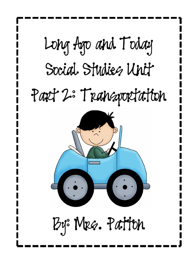 Transportation Changes Over Time | PDF