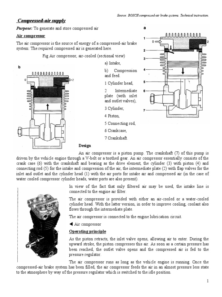 Air Brake | PDF | Valve | Internal Combustion Engine