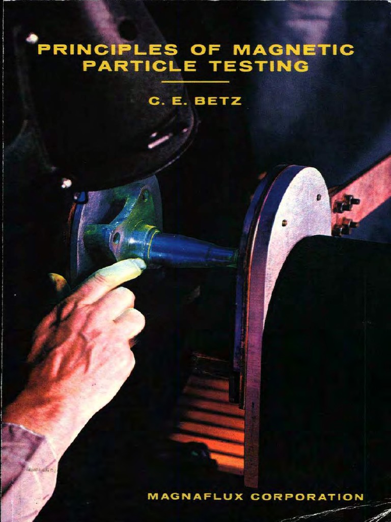 Principles of Magnetic Particle Testing PDF | PDF