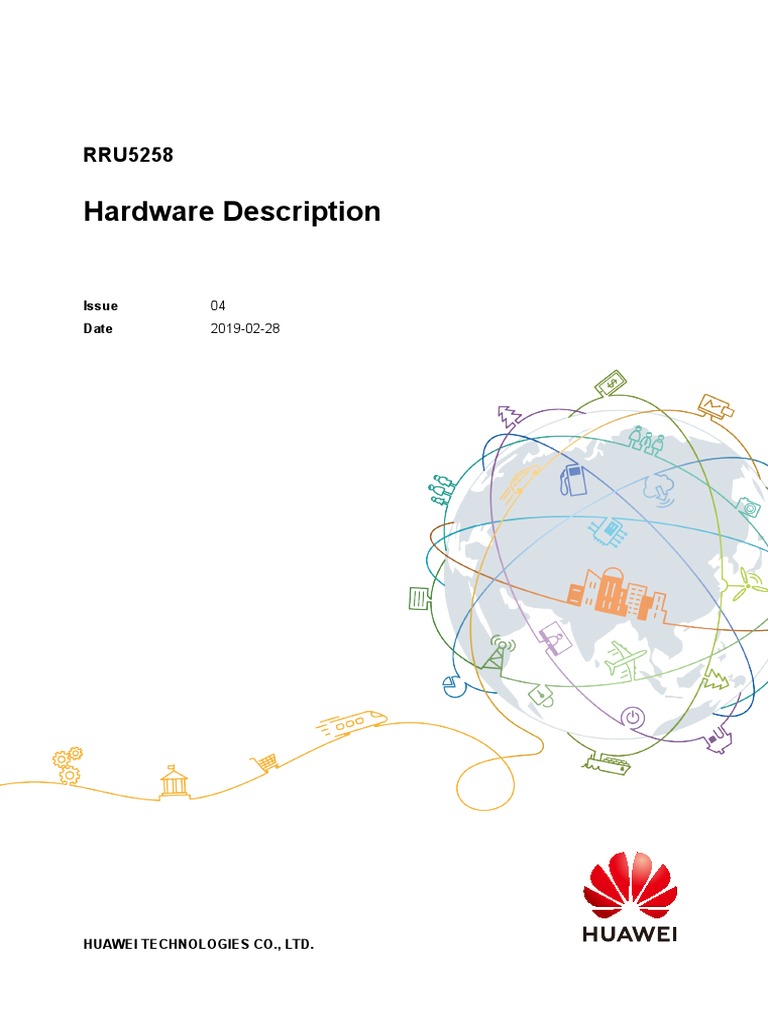 RRU5258 Hardware Description | PDF | Electronics | Telecommunications