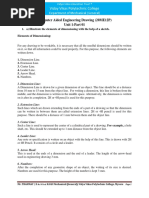 Engineering Graphics and Drawing VIVA QUESTIONS | PDF | Geometry | Space