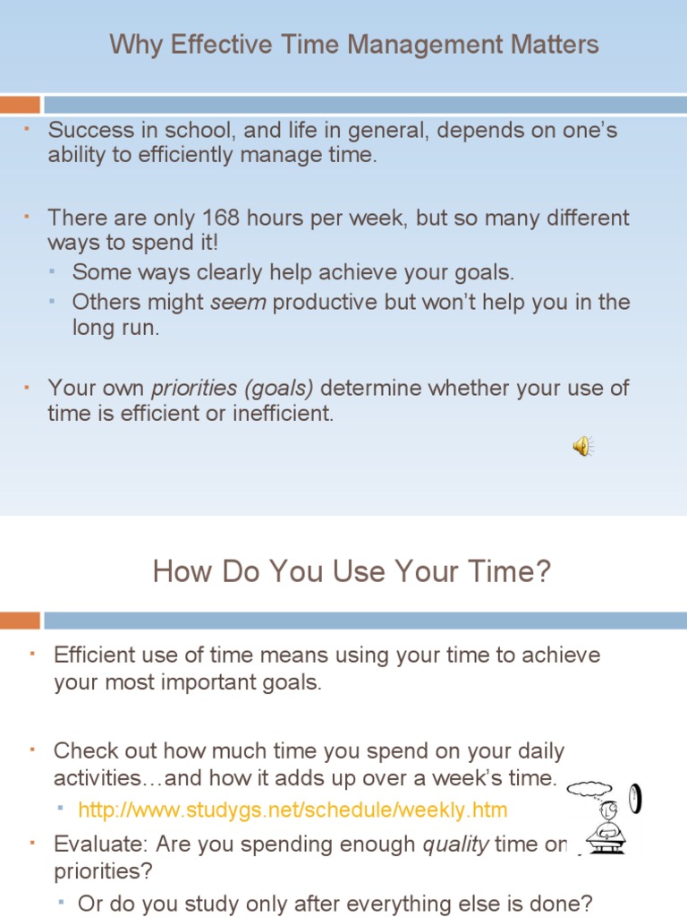 Time Management Tips | PDF | Time Management | Professional Skills