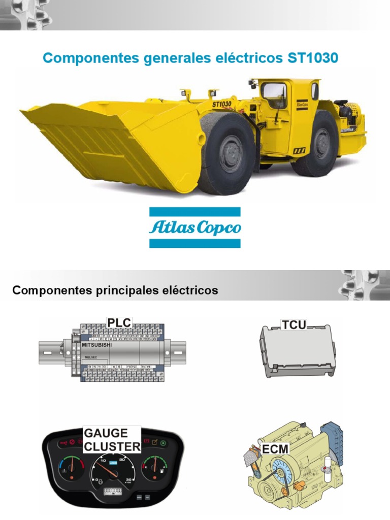 7sistema Eléctrico Del ST1030 | PDF | Turbocompresor | Motor diesel