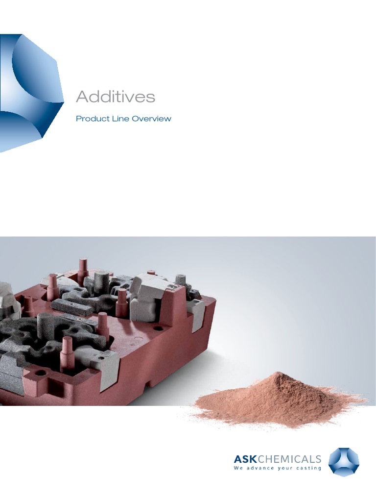 Additives - Overview - EN ASK Chemical | PDF | Foundry | Casting ...