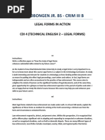 Cdi 8 - Technical English 2 (Legal Forms) : Police Report | PDF ...