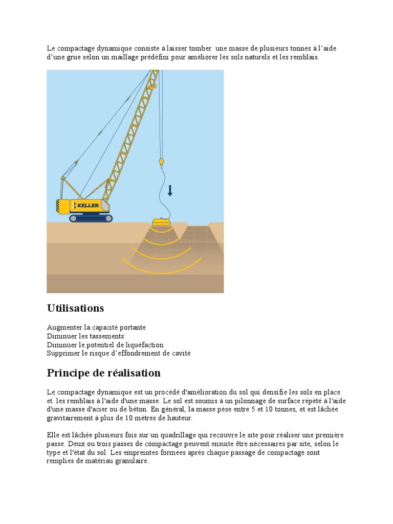 Compactage dynamique des sols et remblais | PDF | Maison et jardin