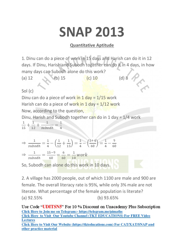 Snap 2013 PDF | PDF | Teaching Mathematics