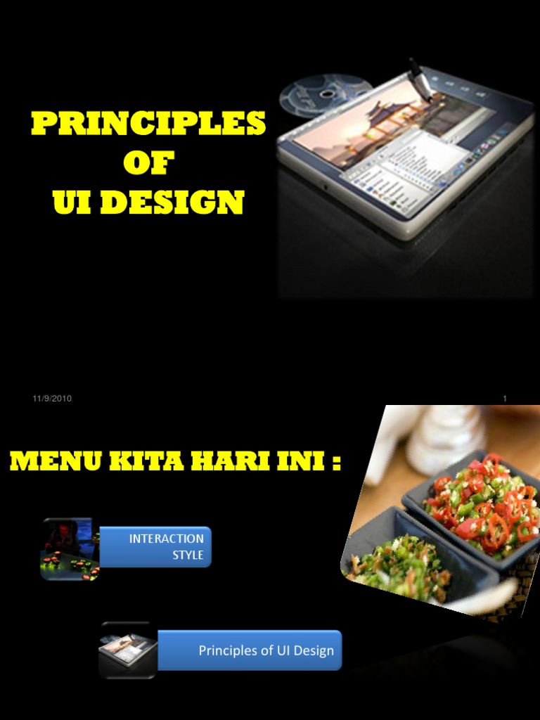 UI Design Principles Guide | PDF | Graphical User Interfaces | User Interface Design