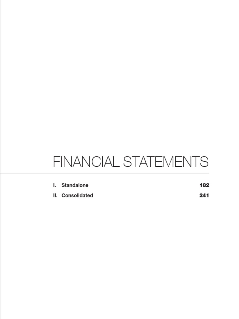 Financial Statements 201819 PDF | PDF | Internal Control | Going Concern