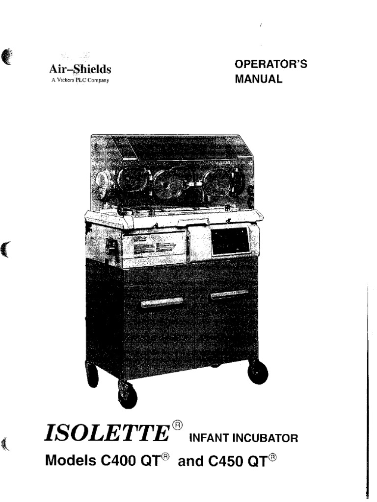 Manual For Inc Ac450 | PDF | Neonatal Intensive Care Unit | Ac Power ...