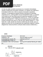 Problemas Resueltos de Secado | PDF | Ingeniería