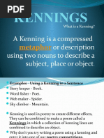 Kennings in Beowulf - Examples - (Cloze) | PDF | Beowulf
