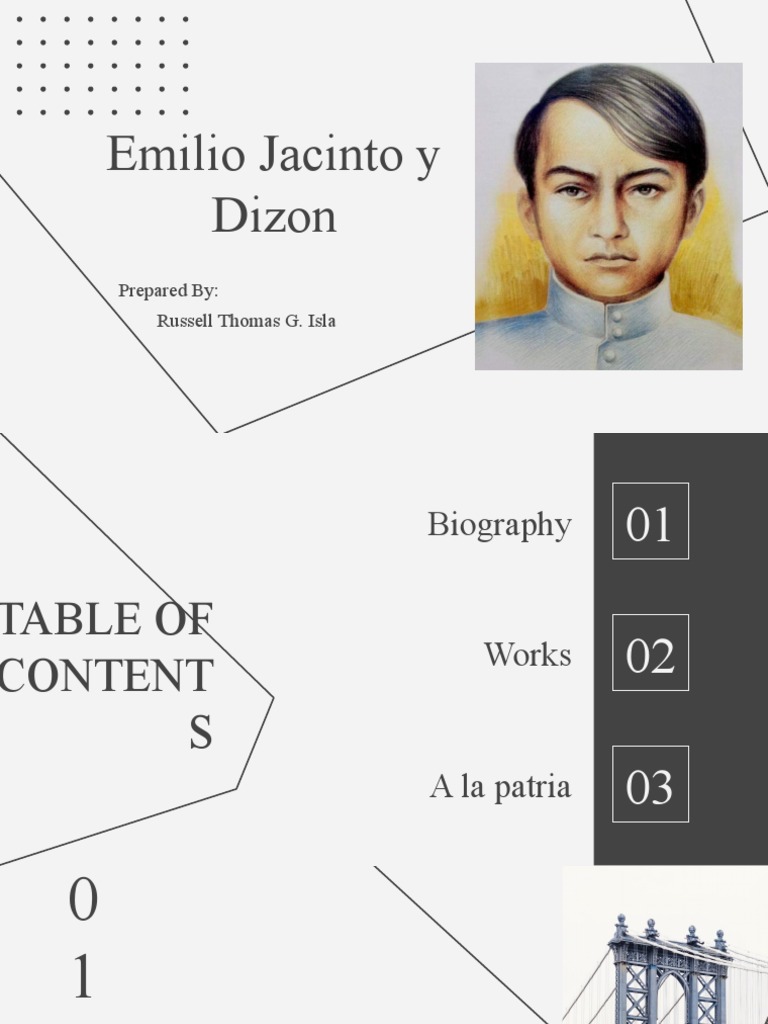 Emilio Jacinto y Dizon | PDF | Philippines