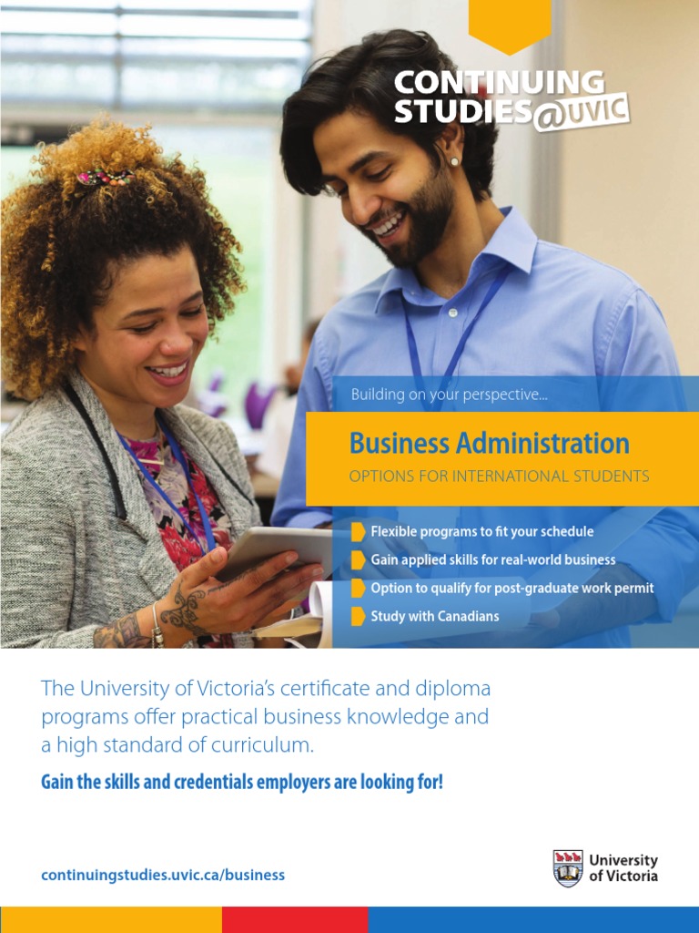 Uvic - BUS International Brochure | PDF | Victoria, British Columbia ...