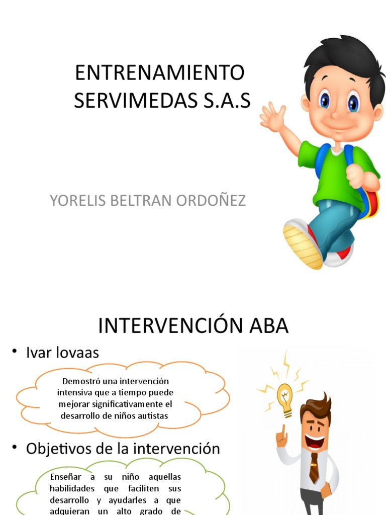 Intervención ABA para Niños Autistas | PDF | Reforzamiento | Comportamiento