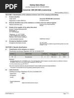 MSDS Lyse | PDF | Personal Protective Equipment | Toxicity