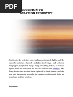 Introduction To Aviation Industry PDF | PDF | Aviation | Air Traffic ...