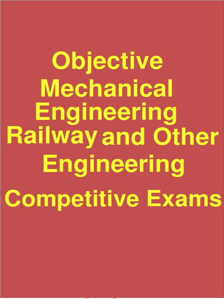 Mechanical Engineering Exams | PDF | Engineering | Science And Technology