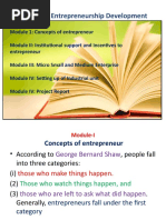 s1 Entrepreneurship Notes | PDF | Entrepreneurship | Innovation