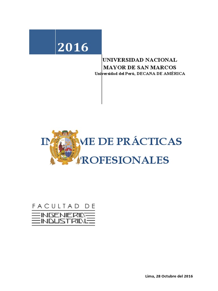 Informe de Prácticas en Cosapi S.A. | PDF | Minería | Empresas