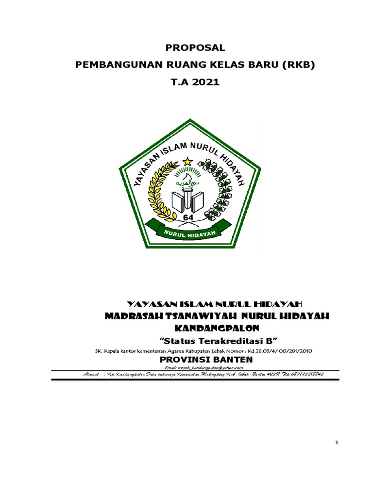 Contoh RKB 300JT PDF | PDF