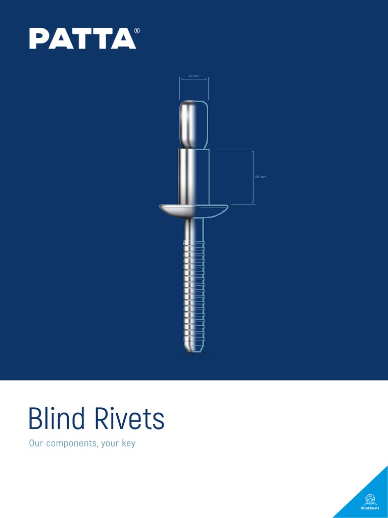 PATTA Blind Rivets Cat2018 | PDF | Rivet | Building Materials