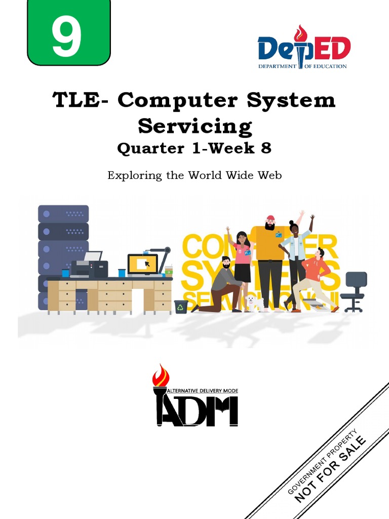 TLE-Computer System Servicing: Quarter 1-Week 8 | PDF | Technology ...