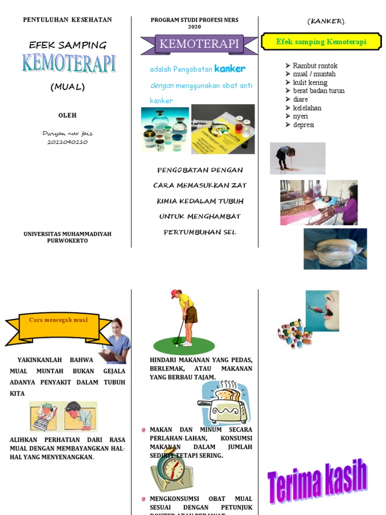 Leaflet Kemoterapi | PDF